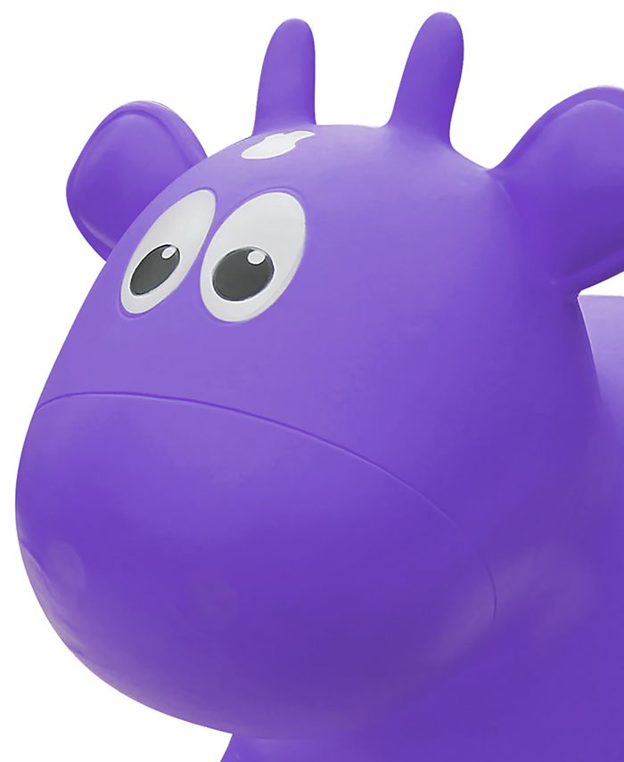 Farm Hoppers Cow Ride-On Toddler Inflatable Bounce Toy - Macy's