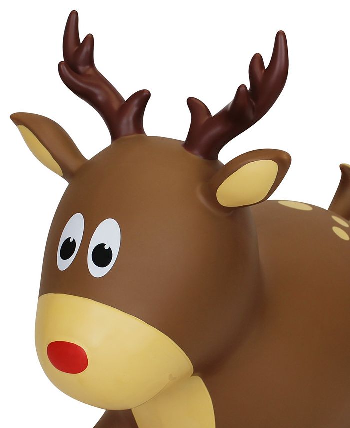 Farm Hoppers Reindeer Toddler Inflatable Bounce Toy - Macy's