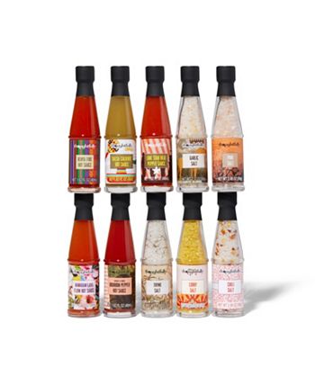 Thoughtfully Gourmet, Global Spice and Hot Sauce Collection Gift Set ...
