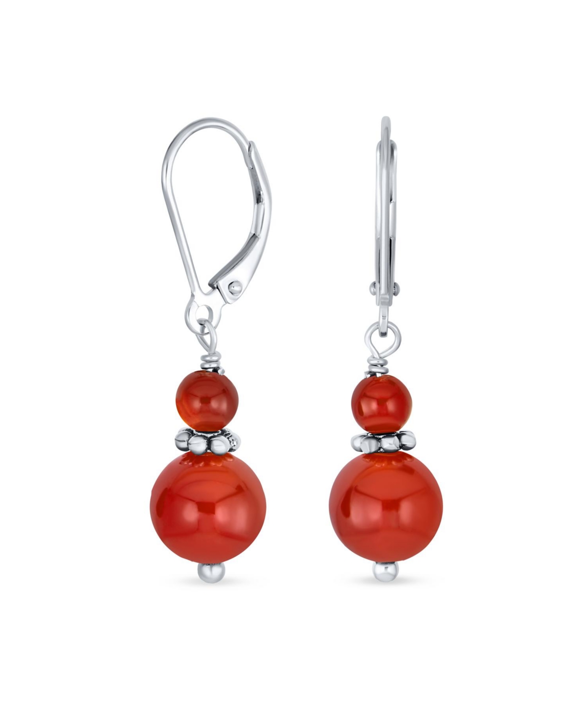 Click here for Bling Jewelry Natural Stones Boho Bali Milgrain Ed... prices