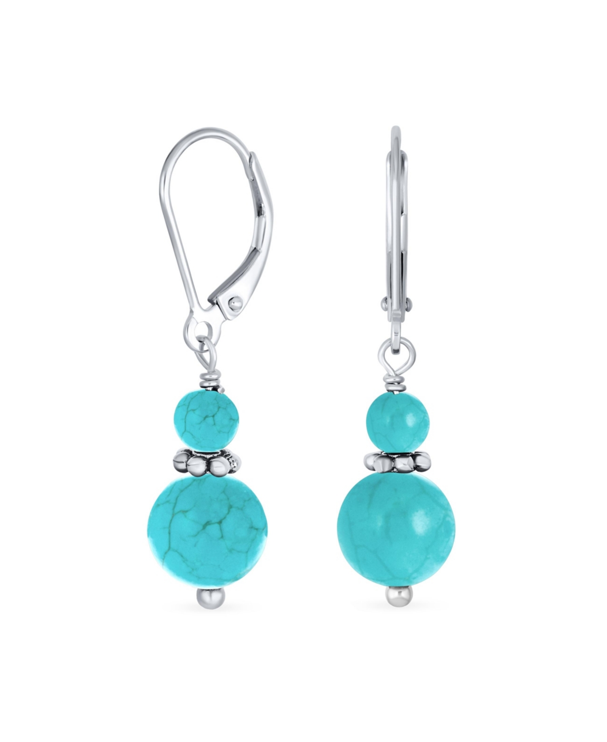 Click here for Bling Jewelry Natural Stones Boho Bali Milgrain Ed... prices