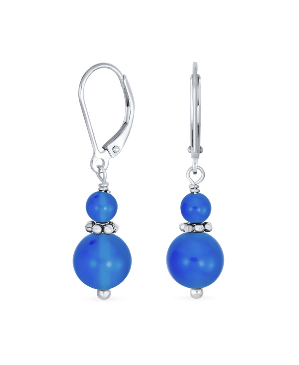 Click here for Bling Jewelry Natural Stones Boho Bali Milgrain Ed... prices
