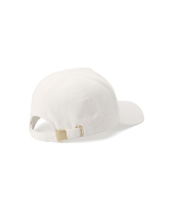 kate spade new york Women's Sam Woven Label Baseball Hat - Macy's
