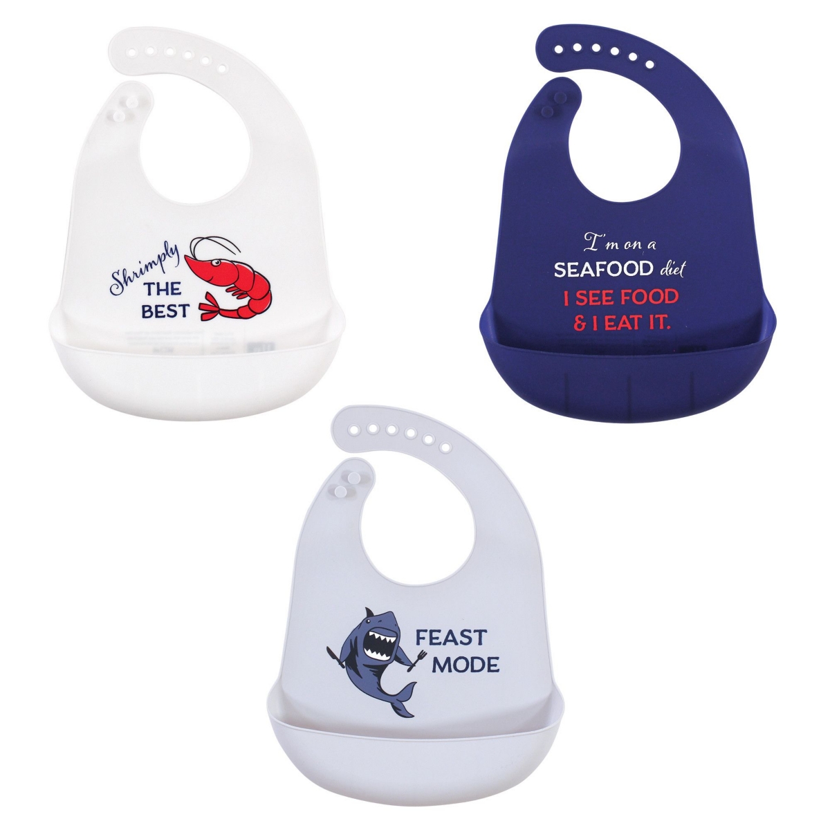 Click here for Hudson Baby Infant Boy Silicone - Seafood prices