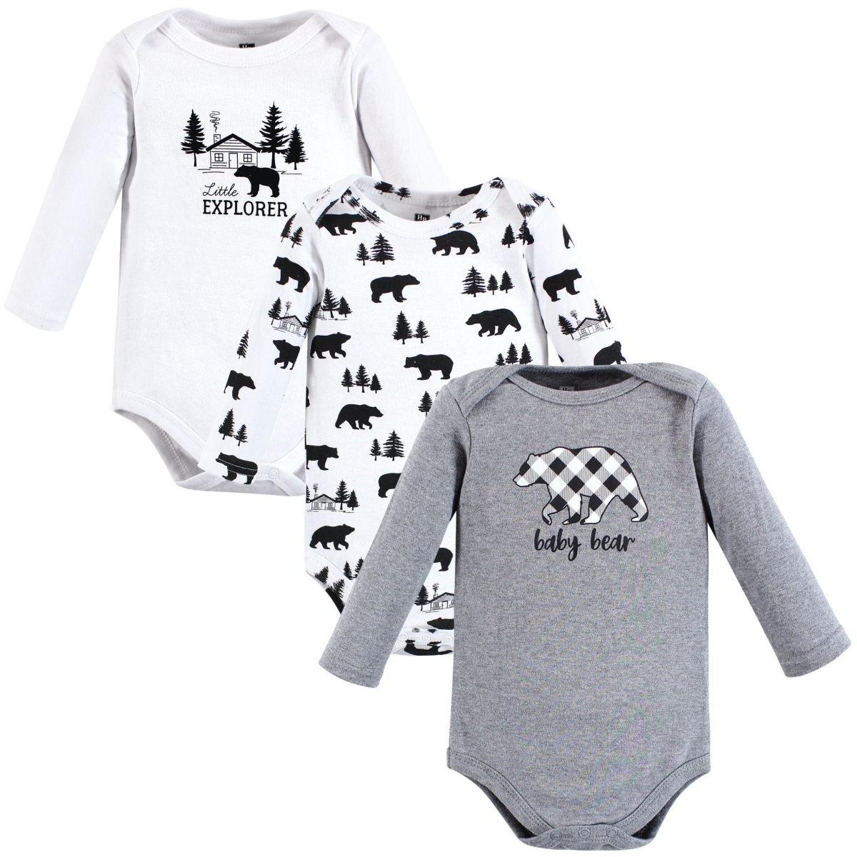 Click here for Hudson Baby Baby Boys Hudson Cotton Long-Sleeve Bo... prices