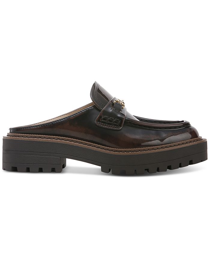 Sam Edelman Women's Lennon Slip-On Lug Mule Loafers - Macy's