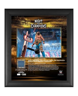 Seth "Freakin" Rollins WWE Framed 15" x 17" 2023 Night of Champions ...