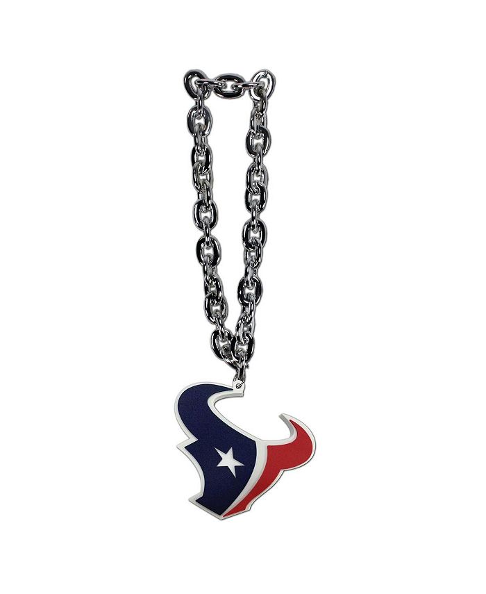 Mojo Licensing Women's Houston Texans Oversized Superfan Chain Necklace ...