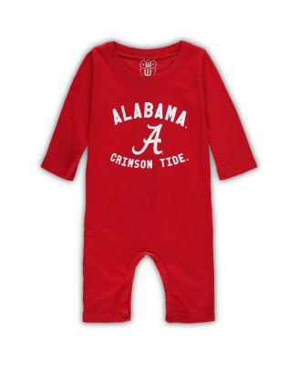 Infant Boys and Girls Wes & Willy Crimson Alabama Crimson Tide Core ...
