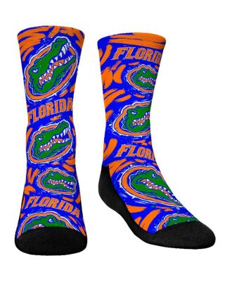Youth Boys and Girls Rock 'Em Socks Florida Gators Allover Logo and ...