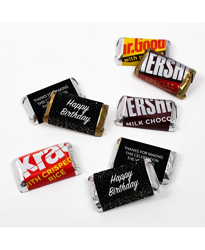 Just Candy 123 Pcs Adult Birthday Candy Party Favors Hershey's ...