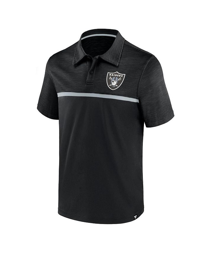 Fanatics Men's Black Las Vegas Raiders Primary Polo Shirt - Macy's