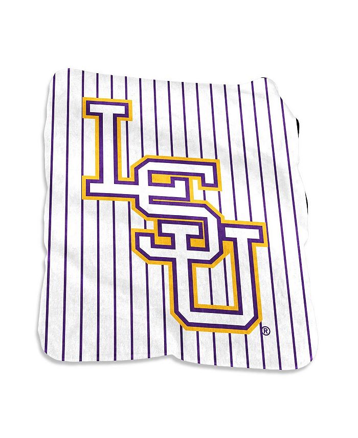 Logo Brands LSU Tigers 50" x 60" Baseball Collection Raschel Throw ...