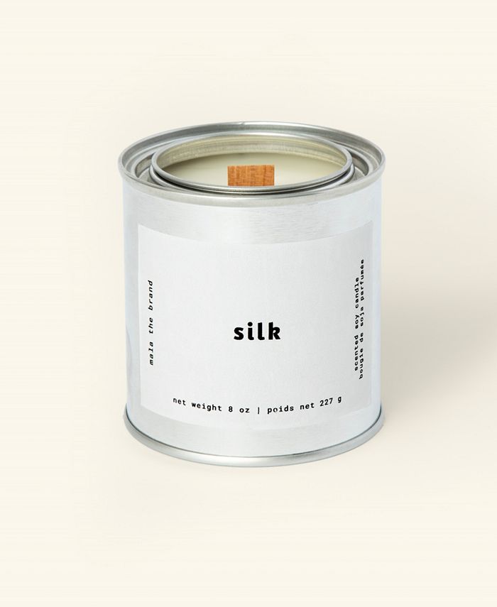 MALA THE BRAND Silk Scented Hand-Poured Candle, 8-Oz. - Macy's