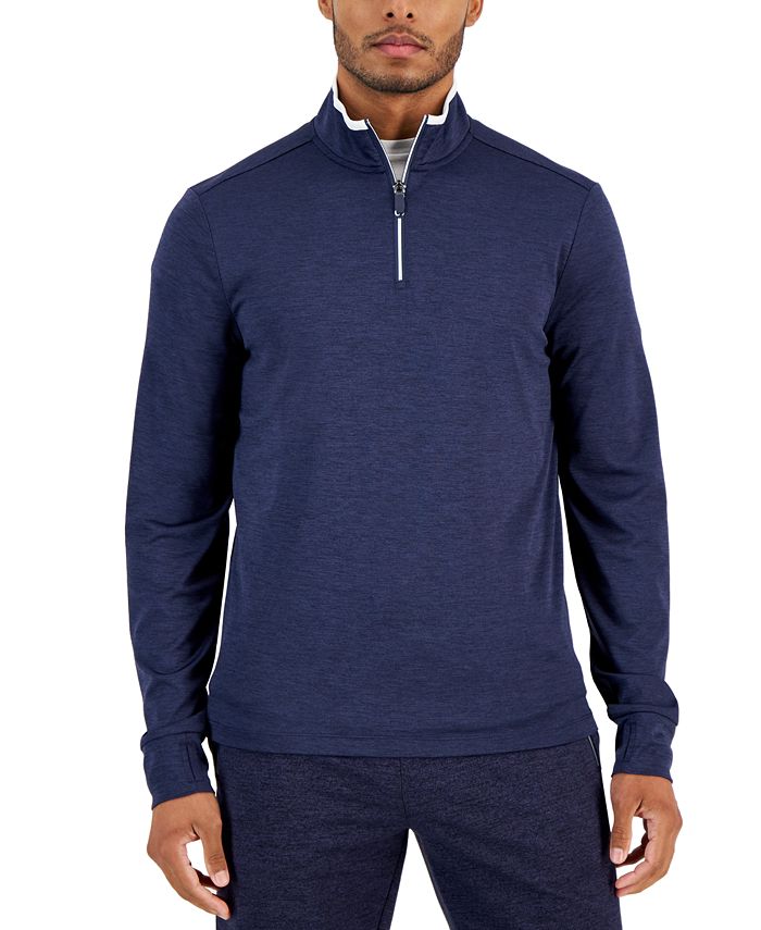 Michael Kors Men's Athletic-Fit Wrinkle-Resistant Performance Stretch ...