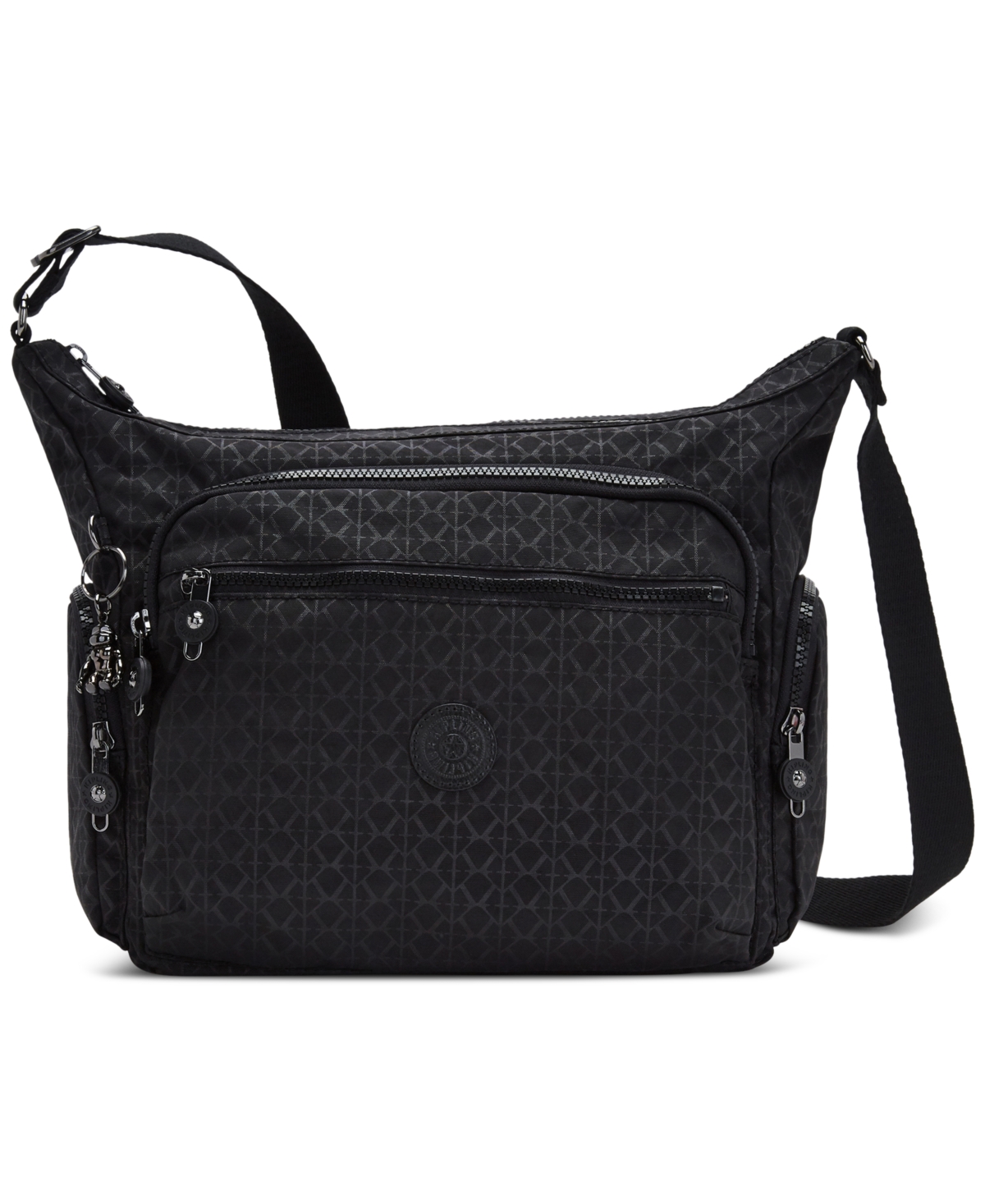 Click here for Kipling Gabbie Large Nylon Zip-Top Crossbody Bag -... prices