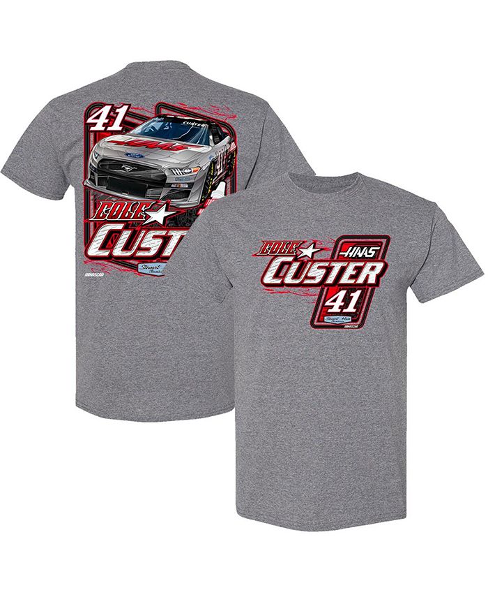 Stewart-Haas Racing Team Collection Men's Heathered Gray Cole Custer ...