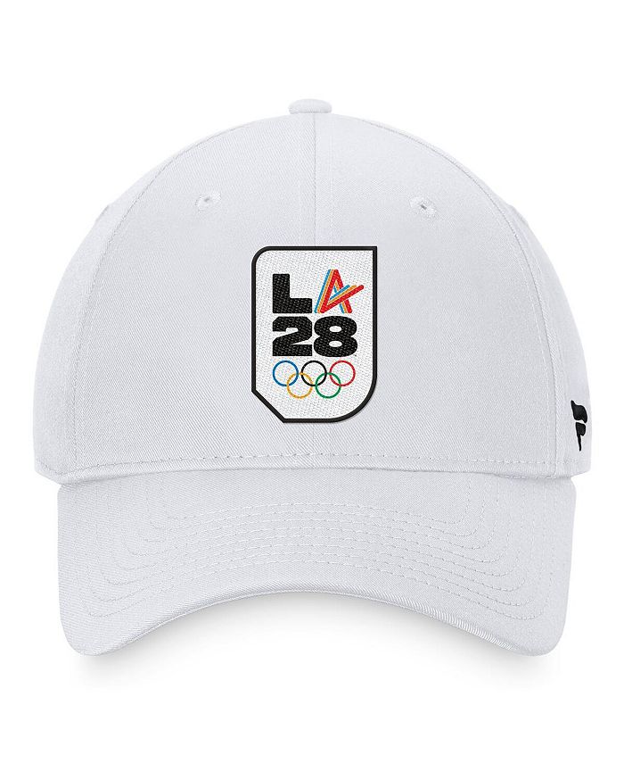 Fanatics Men's White LA28 Adjustable Hat - Macy's