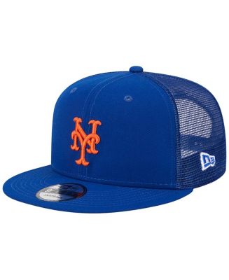 Men's New Era Royal New York Mets Team Color Trucker 9FIFTY Snapback ...