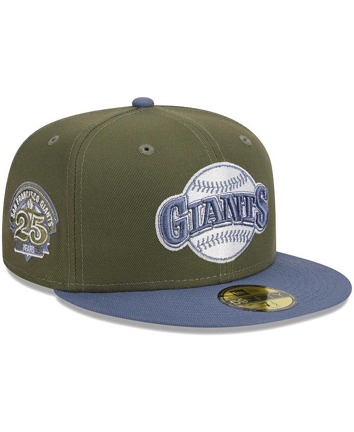 New Era Men's Olive, Blue San Francisco Giants 59FIFTY Fitted Hat - Macy's