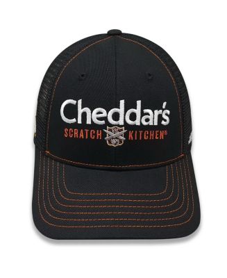 Men's Checkered Flag Sports Black Kyle Busch Cheddar's Trucker ...
