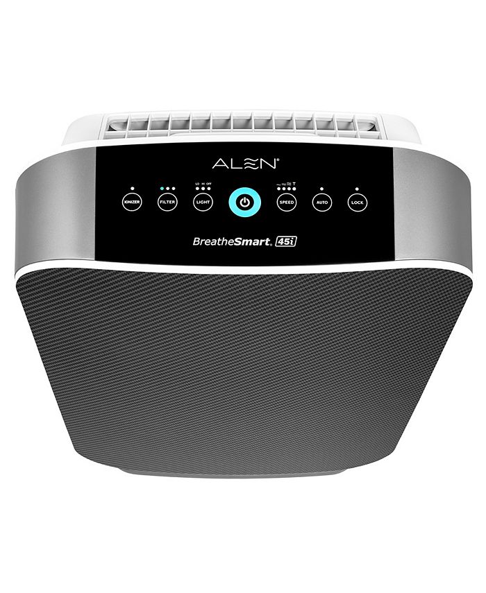 Alen BreatheSmart 45i 800 Sq. Ft. Air Purifier with Pure HEPA Filter ...
