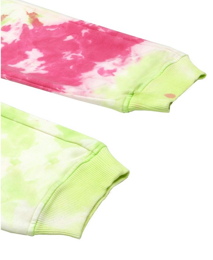 Swoveralls Unisex Super Soft Sweatpant Overalls - Pink Lemonade Tie Dye ...