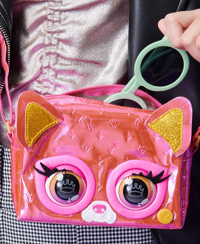 Purse Pets Metallic Mood Flashy Frenchie, Interactive Pet Toy and ...