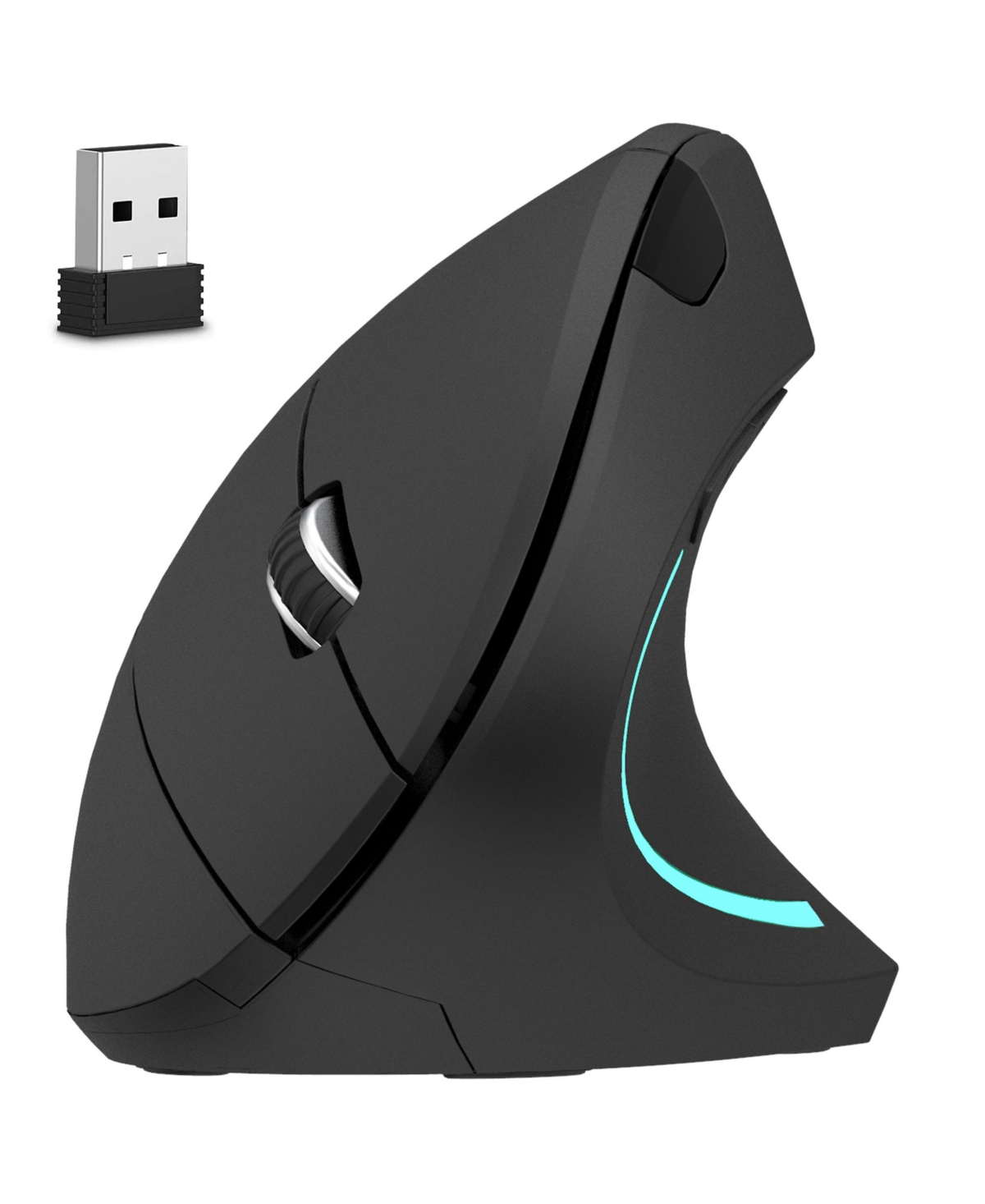 Click here for Delton S12 Ergonomic Wireless Vertical Mouse (Blac... prices