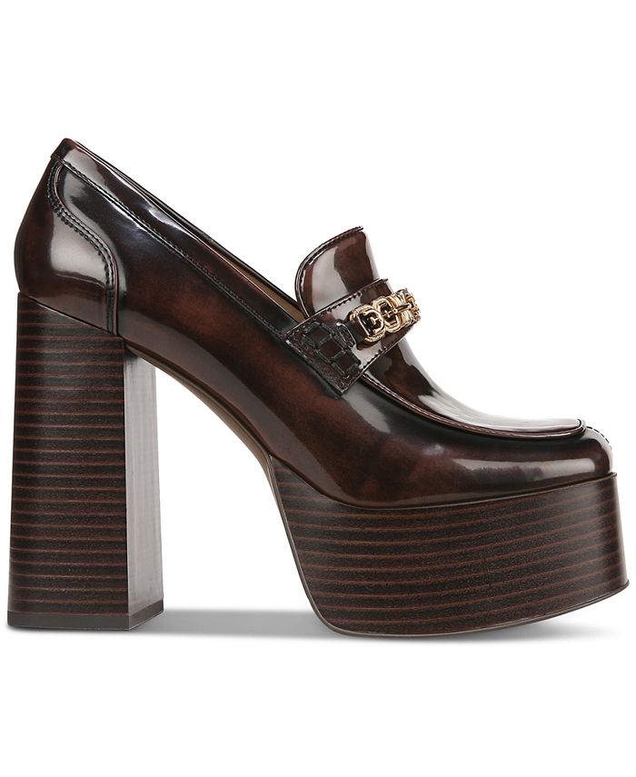 Sam Edelman Women's Rowe High Platform Tailored Loafers - Macy's