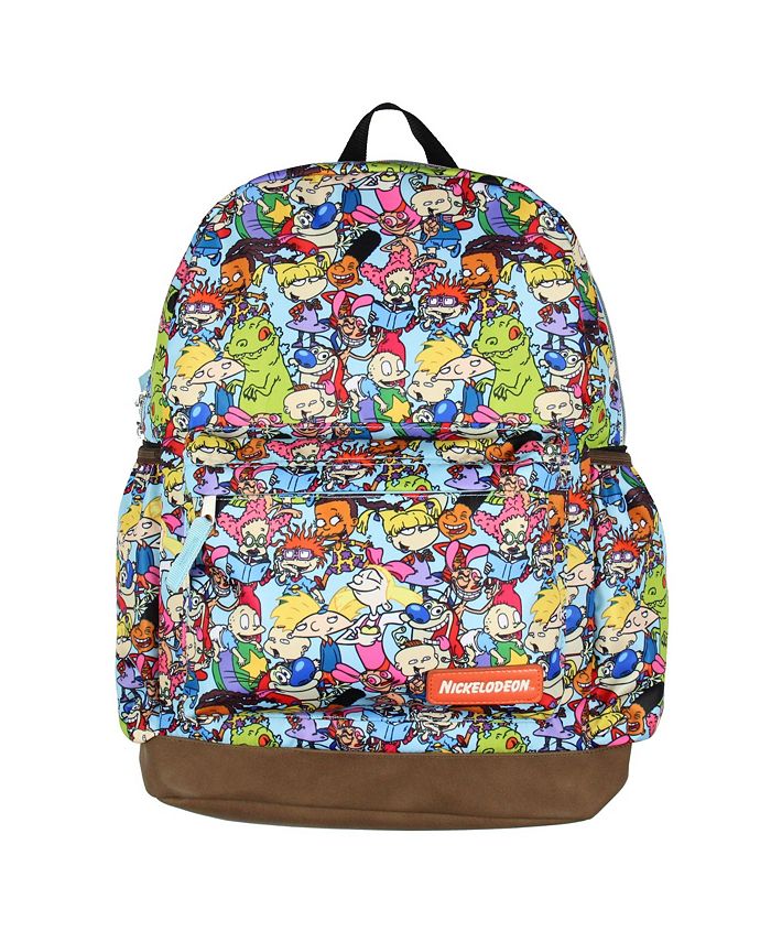 Nickelodeon '90s Cartoon Rugrats Ren and Stimpy Laptop School Travel ...