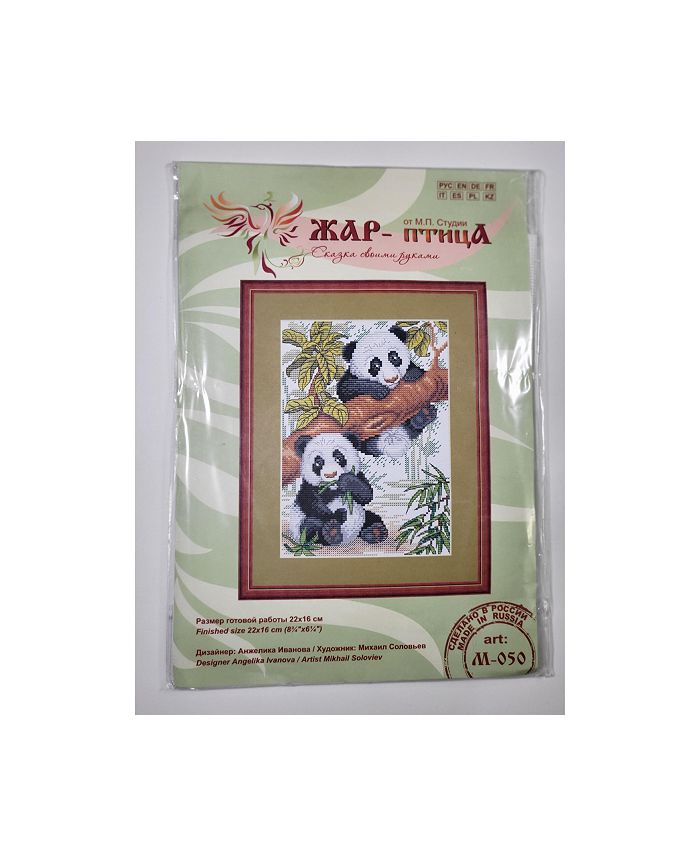 Mp Studia Pandas SM-050 Counted Cross Stitch Kit - Macy's
