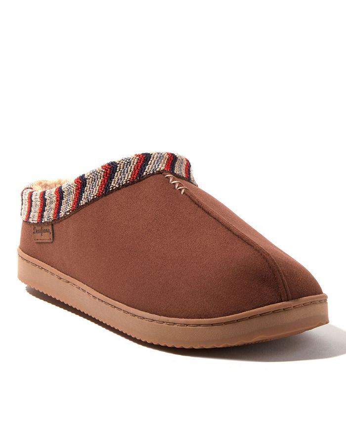 Dearfoams Men's Warner High Vamp Clog Slippers - Macy's