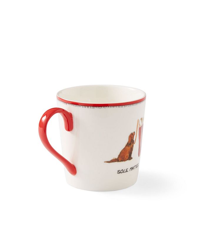 Kit Kemp for Spode Doodles Sole Mates Mug - Macy's