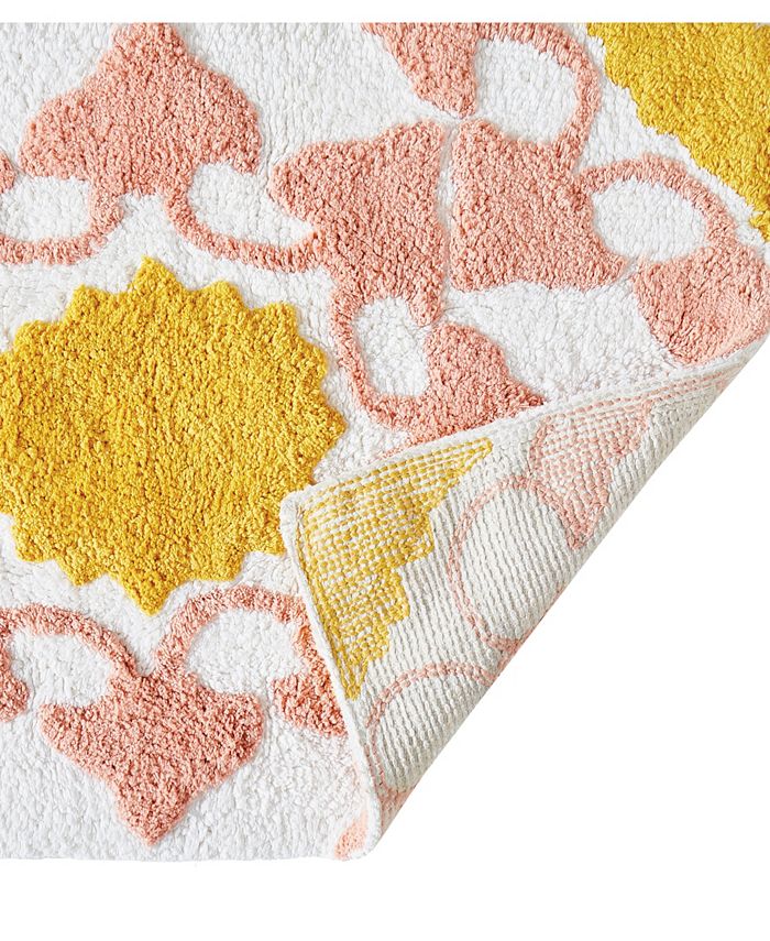 Jessica Simpson Lorena Cotton Bath Rug, 20" x 32" - Macy's