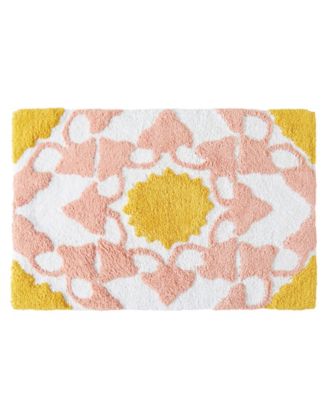 Jessica Simpson Lorena Cotton Bath Rug, 20" x 32" - Macy's