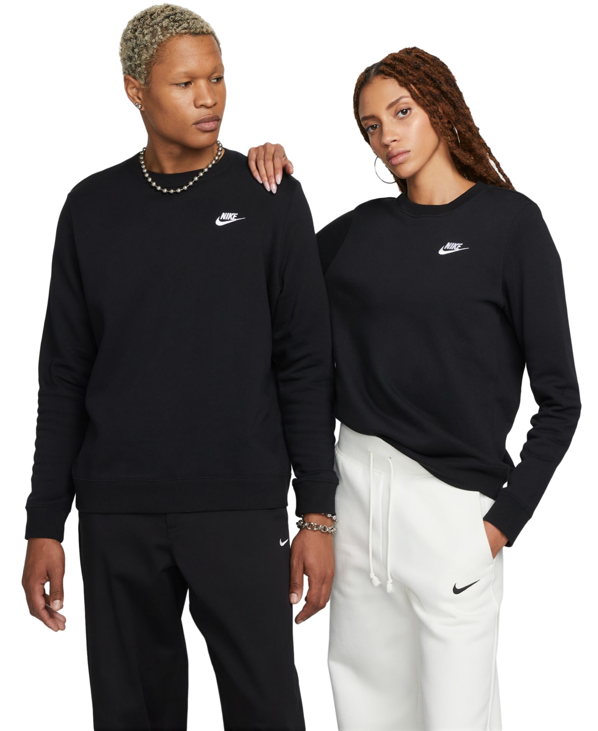 Click here for Nike Womens Sportswear Club Fleece Crewneck Sweats... prices
