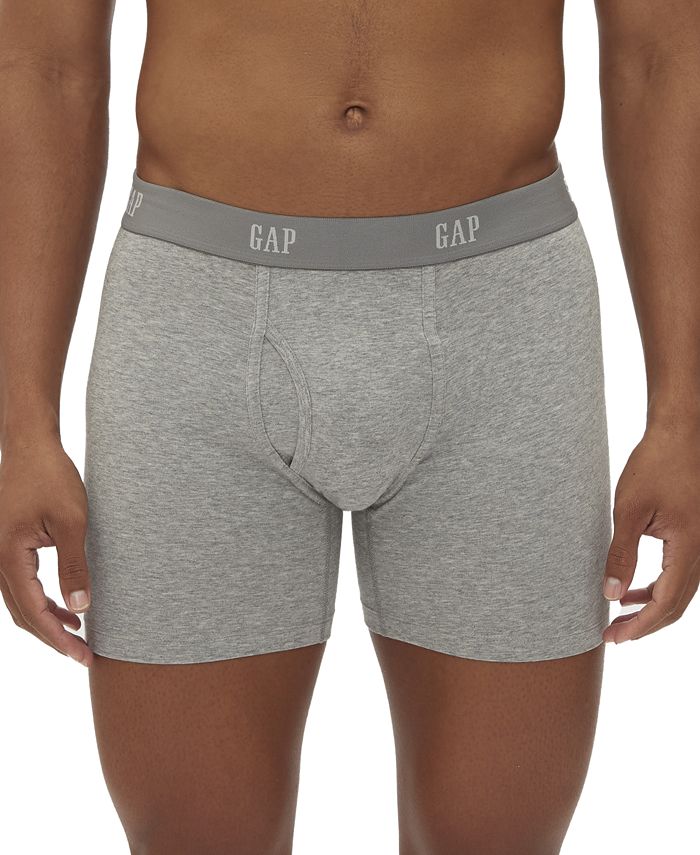 GAP Men's 3-Pk. Cotton Stretch Boxer Briefs - Macy's