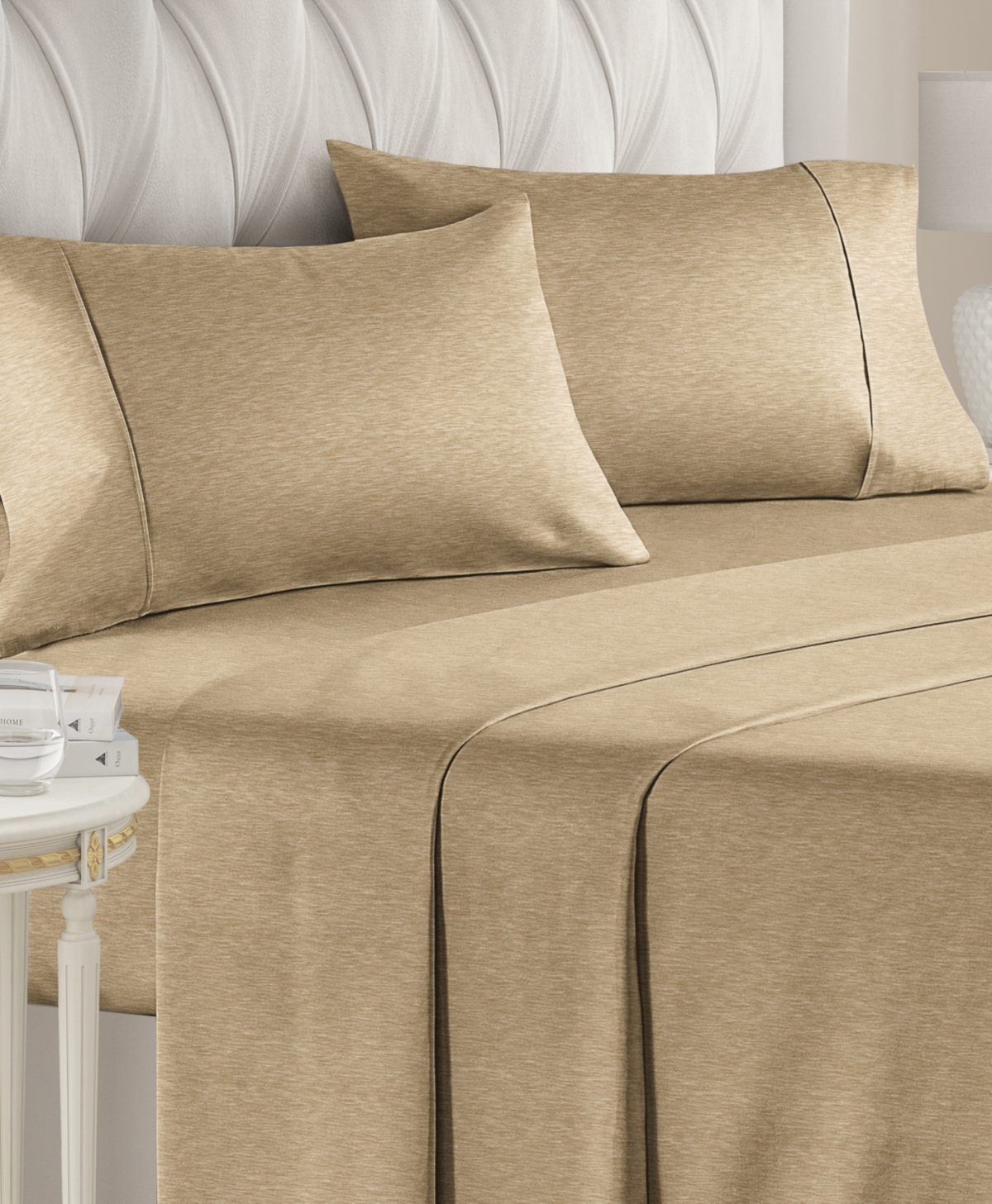 Click here for 4 Piece Deep Pocket Microfiber (Muted  Vibrant  He... prices