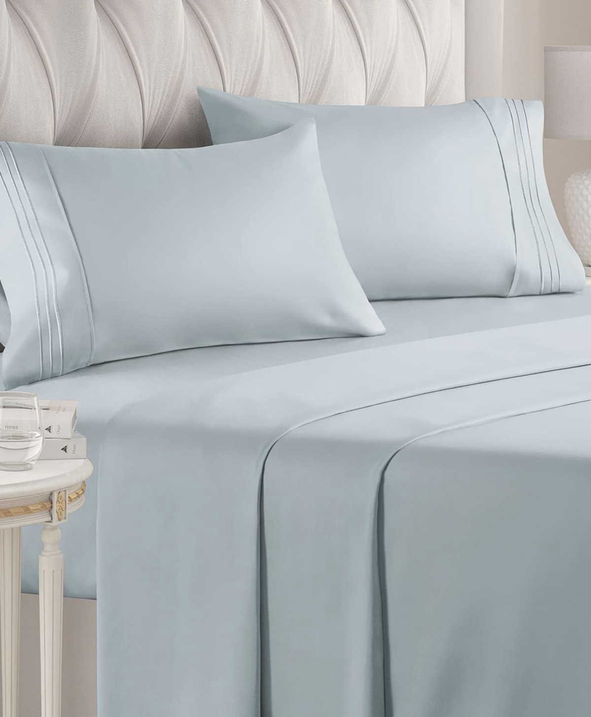 Click here for 4 Piece Deep Pocket Microfiber (Muted  Vibrant  He... prices