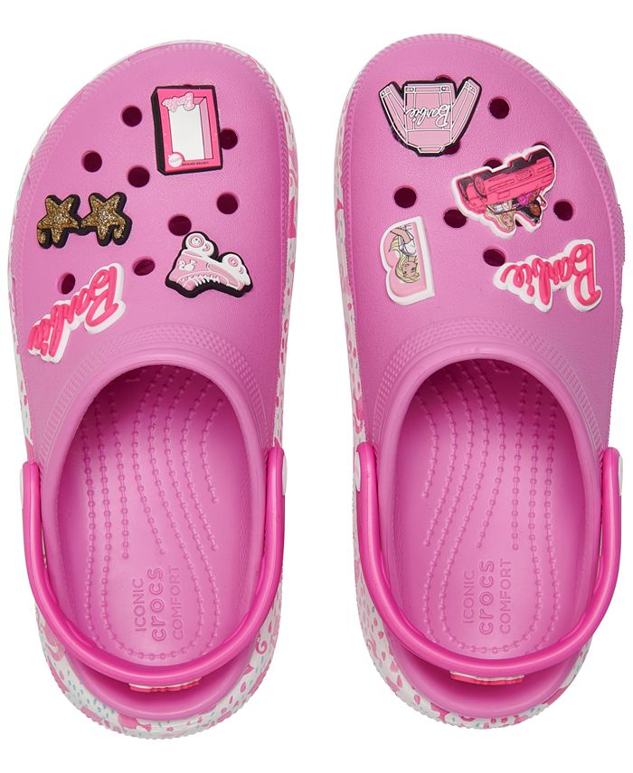 Crocs Big Girls Barbie Cutie Crush Clog from Finish Line - Macy's