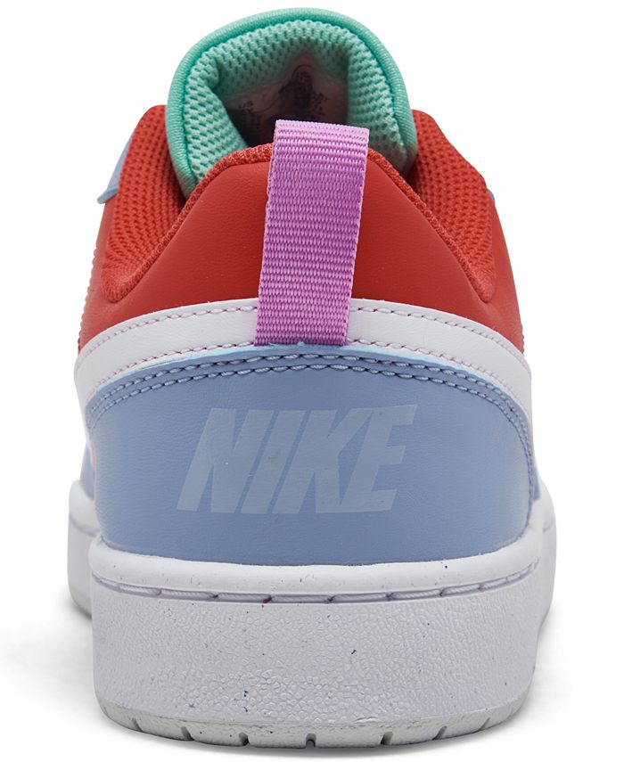 Nike Big Kids Court Borough Low Recraft Casual Sneakers from Finish ...