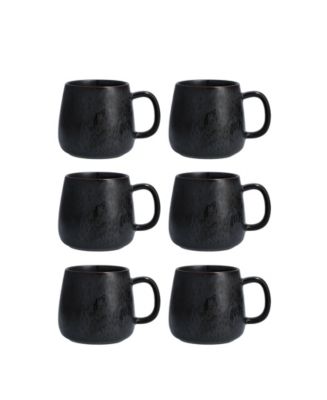 Fortessa Sound Midnight 6 Pc. Mugs Set - Macy's