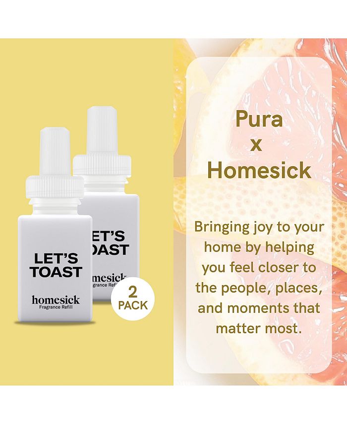 Pura Homesick - Let's Toast - Home Scent Refill - Smart Home Air ...