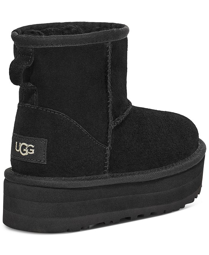 UGG® Kids Classic Mini Platform Booties - Macy's