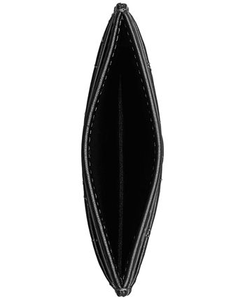 COACH Essential Quilted Pillow Leather Card Case - Macy's