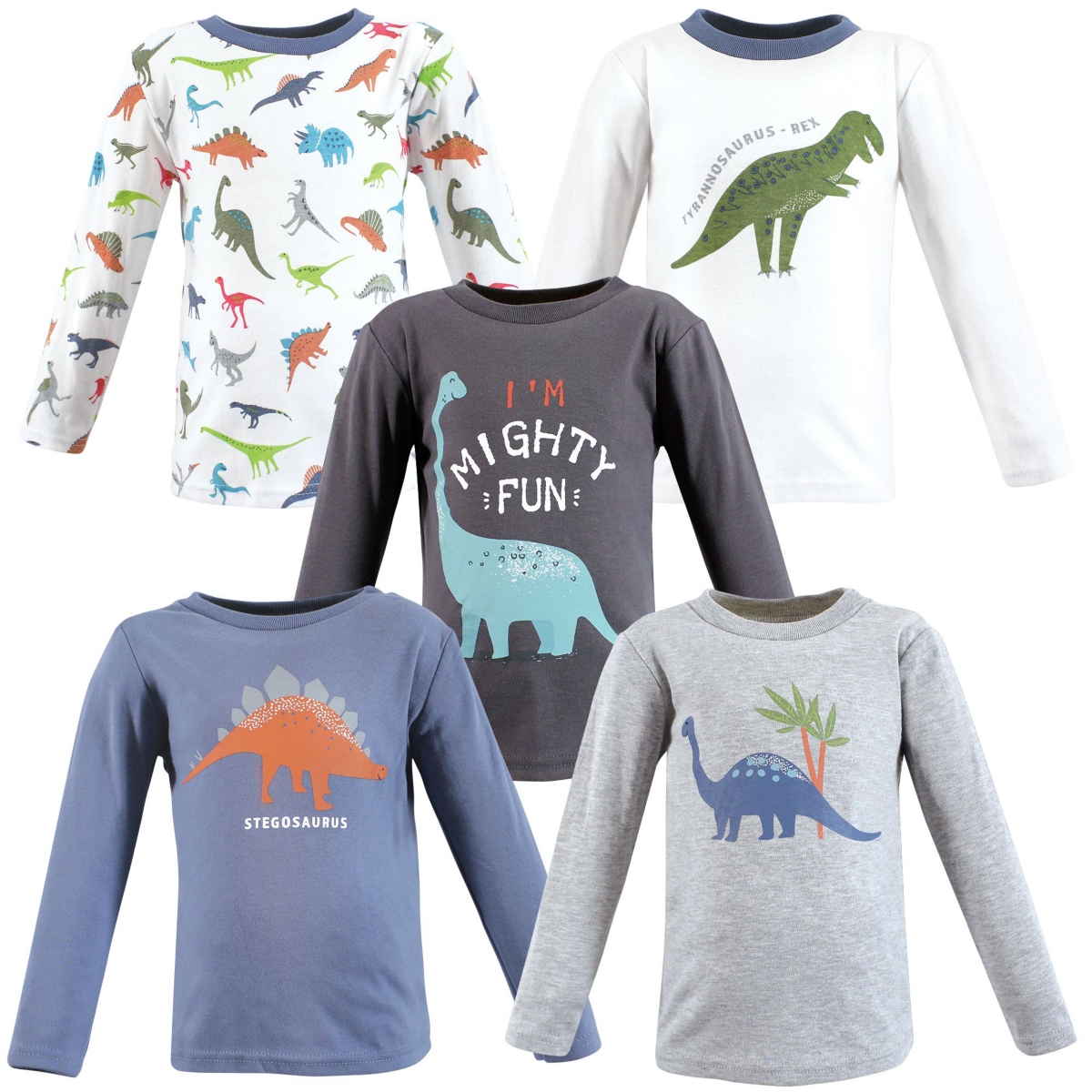 Hudson Baby Toddler Girls Hudson Shorts Bottoms 4-Pack - Dinosaur