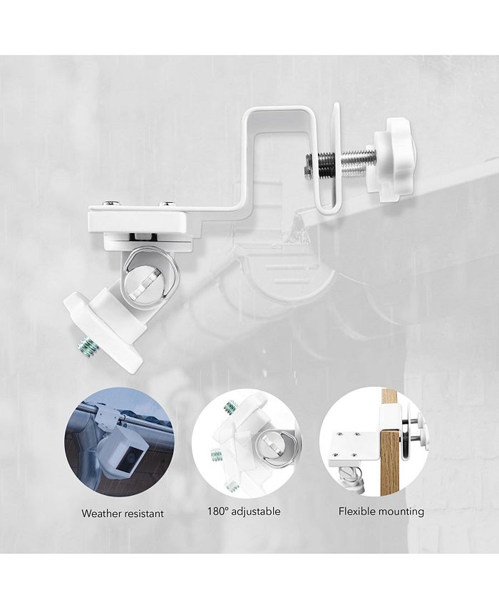 Wasserstein Weatherproof Gutter Mount Compatible with Ring Spotlight ...