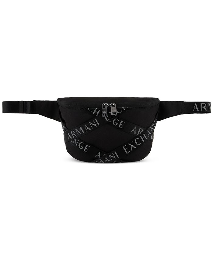 A|X Armani Exchange Men's Criss-Cross Belt Bag - Macy's