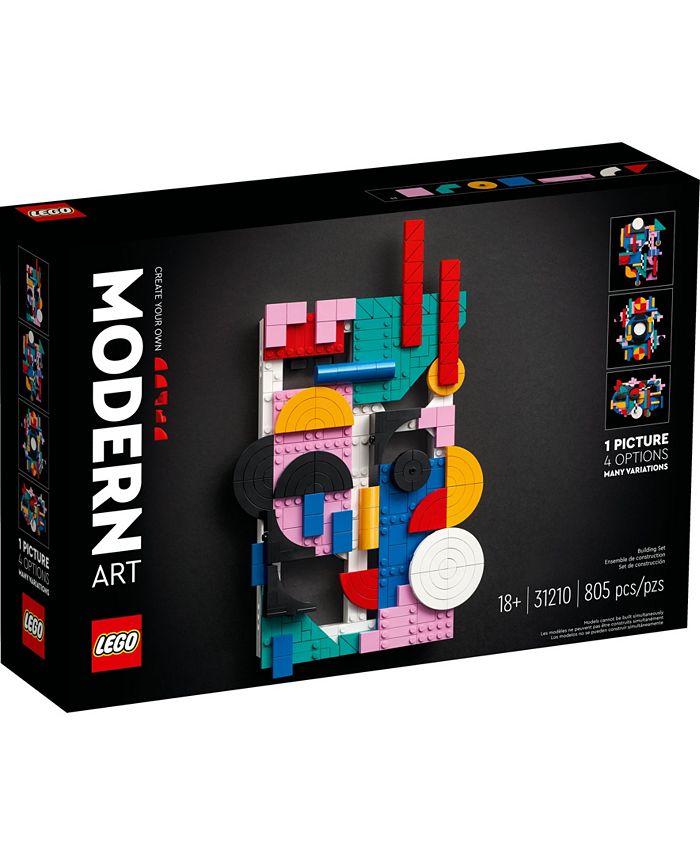 LEGO® Art 31210 Modern Art Toy Building Set - Macy's